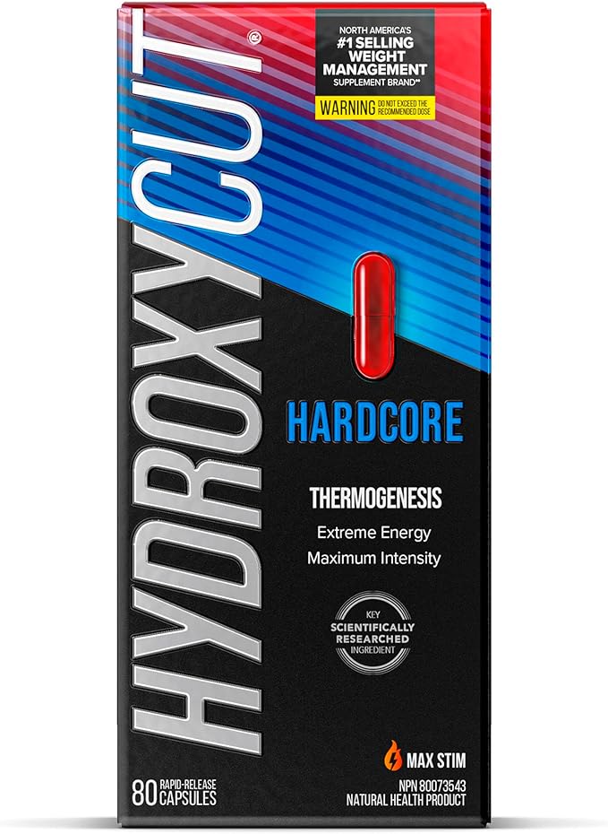 Hydroxycut Weight Loss Supplement - Hardcore Energy & Metabolism ...