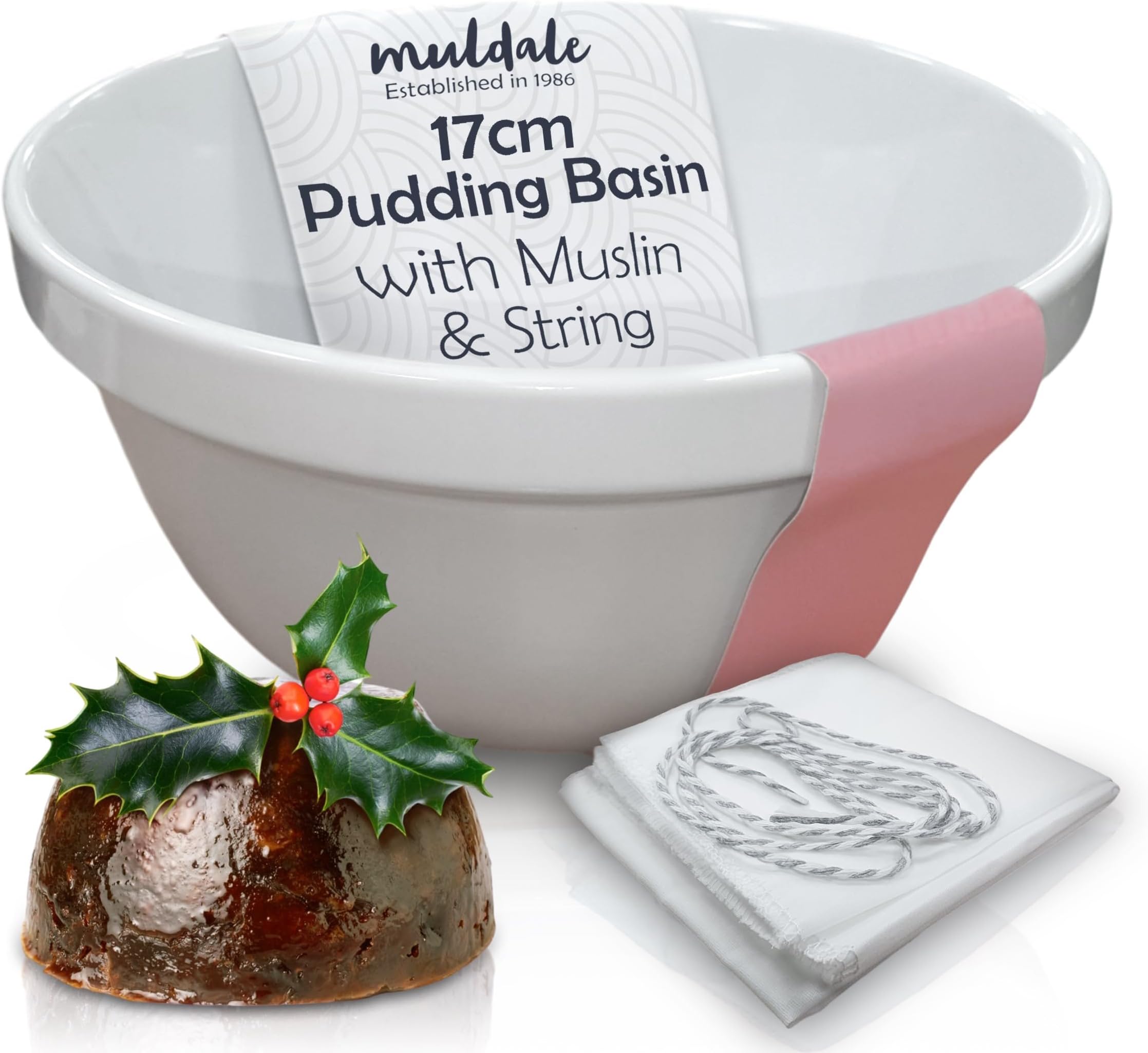 Mason Cash White Pudding Basin 17cm 1 Litre : Amazon.co.uk: Home & Kitchen