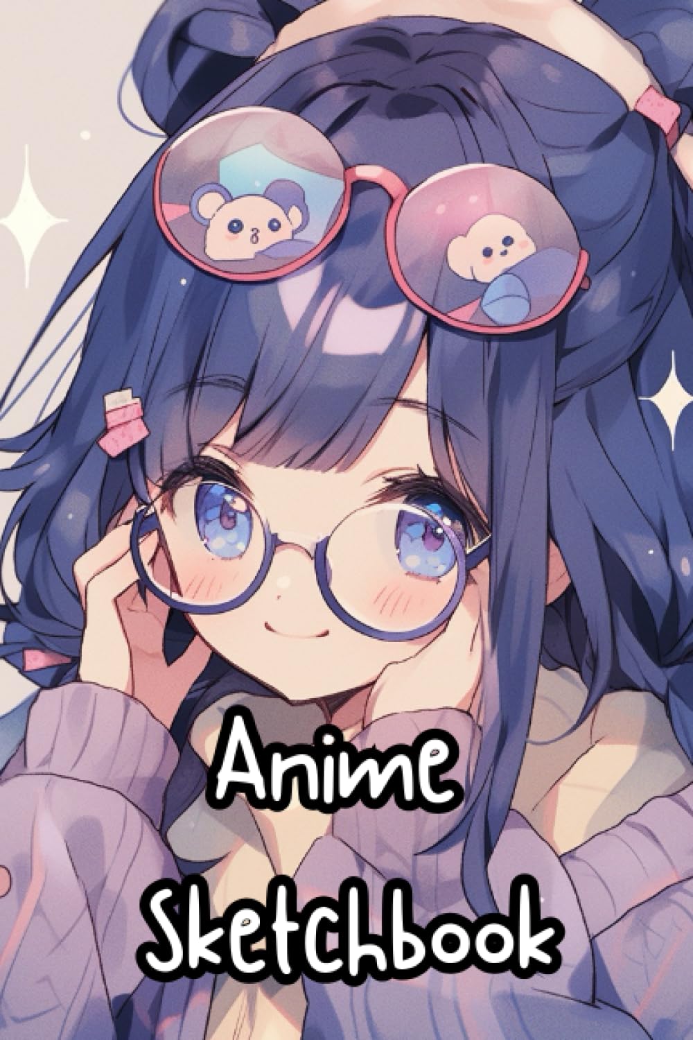 Amazon.com: Anime Sketchbook: blank notebook for drawing manga, cute ...