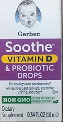 Amazon.com: Gerber Good Start, Baby Probiotic Drops, Soothe, 0.34 Ounce : Baby