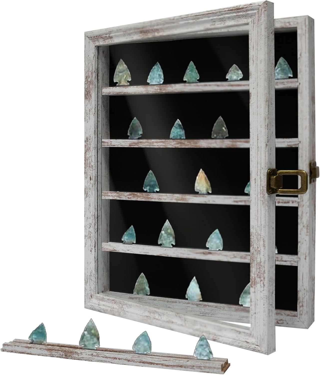 Amazon.com: ASmileIndeep Arrowhead Display Case Holder, Lockable Native ...