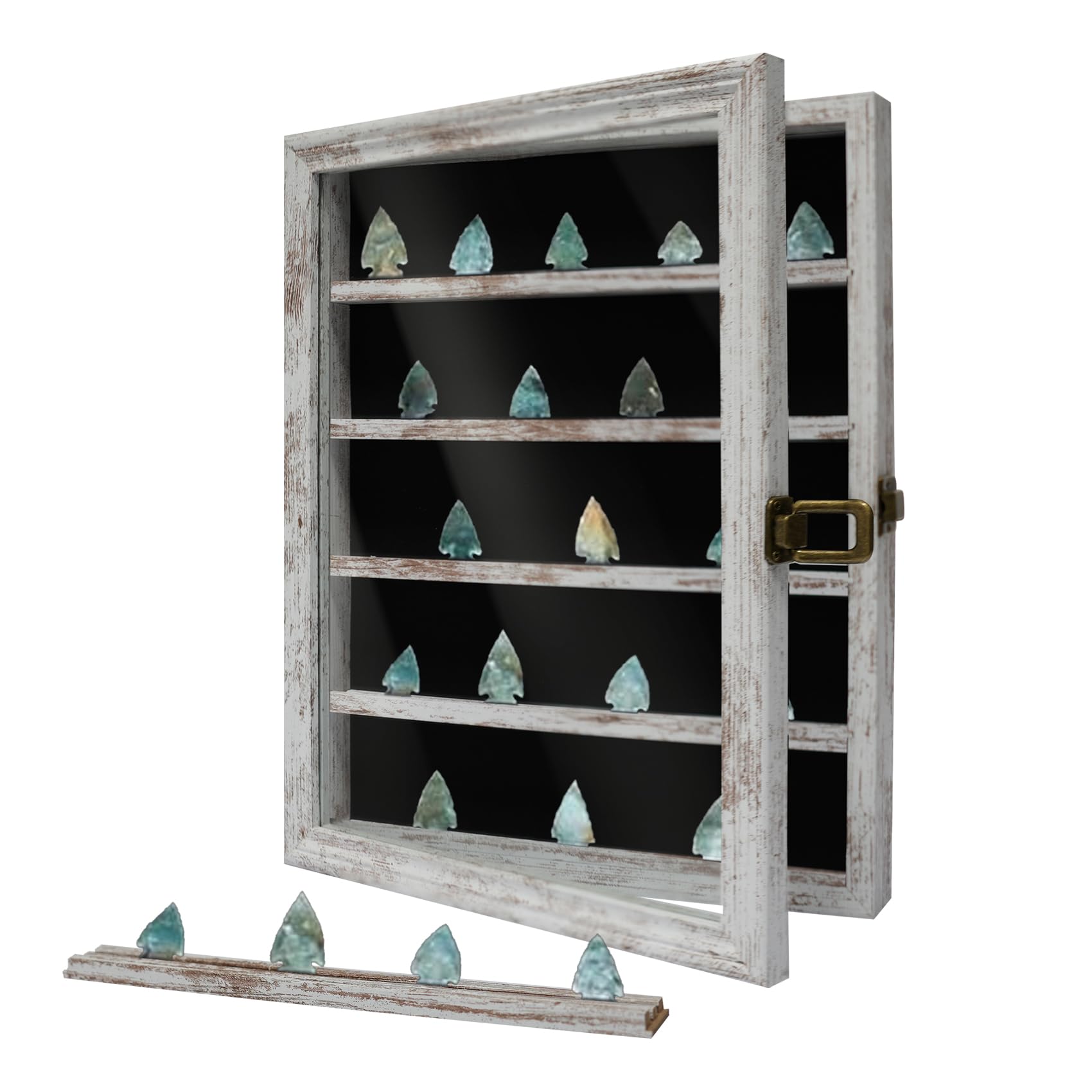 Amazon.com: ASmileIndeep Arrowhead Display Case Holder, Lockable Native ...