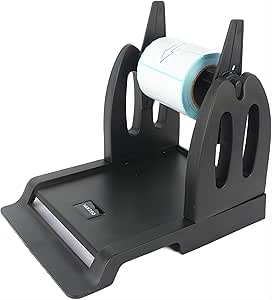Amazon.com : Yanzeo Label Holder Thermal Label Stands for Rolls and Fan ...
