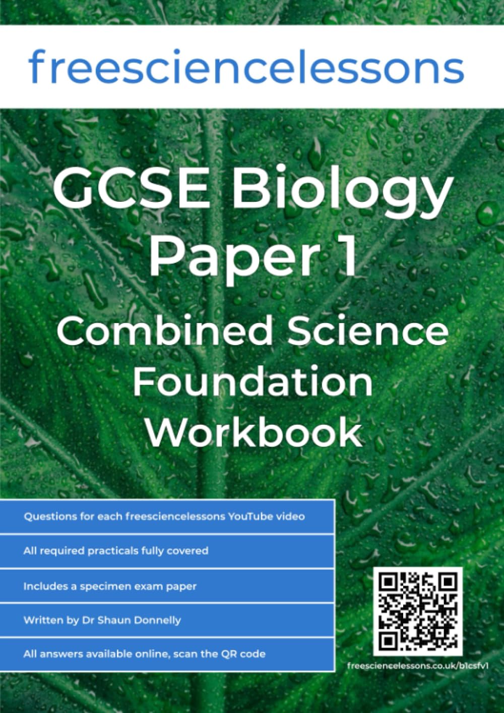 Freesciencelessons GCSE Biology Paper 1: Combined Science Foundation ...