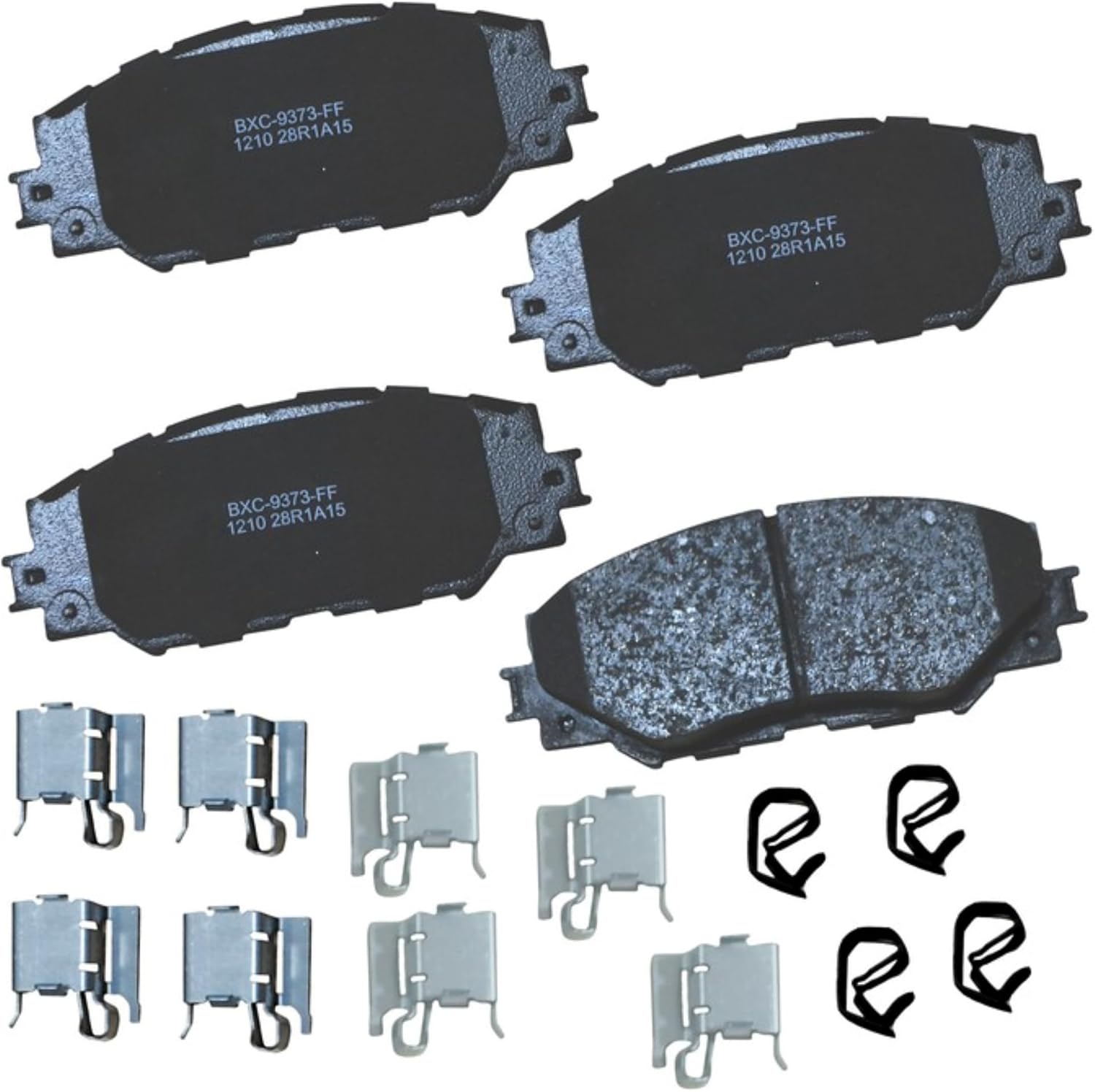 Amazon.com: Bendix Premium SBC1210 Ceramic Front Brake Pads for Select ...