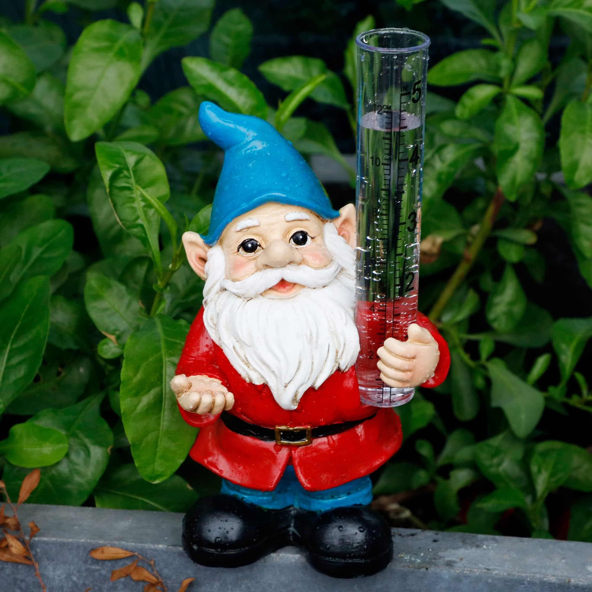 Amazon.com : Garrold Gnome Rain Gauge by Michael Carr Designs - Outdoor ...