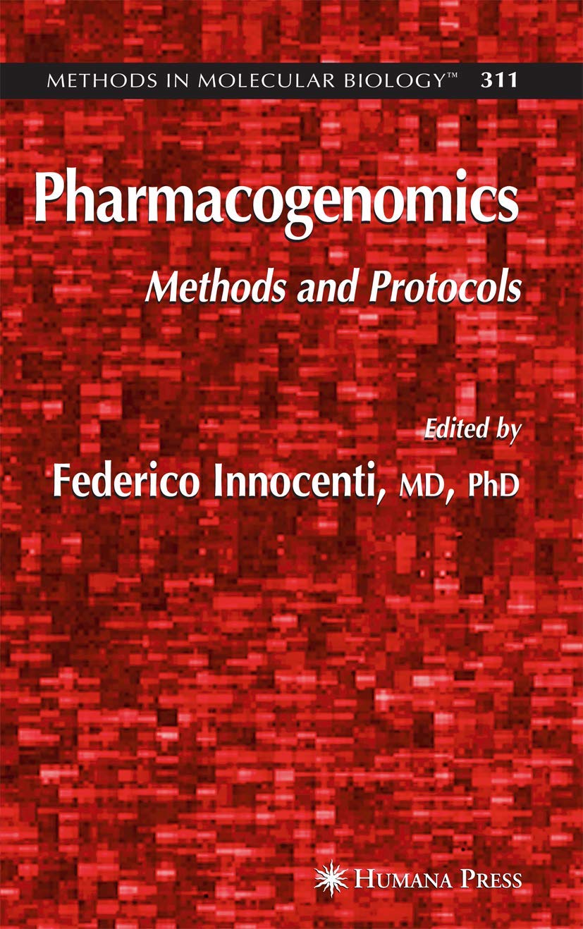Pharmacogenomics: Methods and Protocols (Methods in Molecular Biology ...