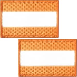 Amazon.com: ZESION 2pcs Reflective Safety Patches， Hook and Loop Reflective Patches for Night ...