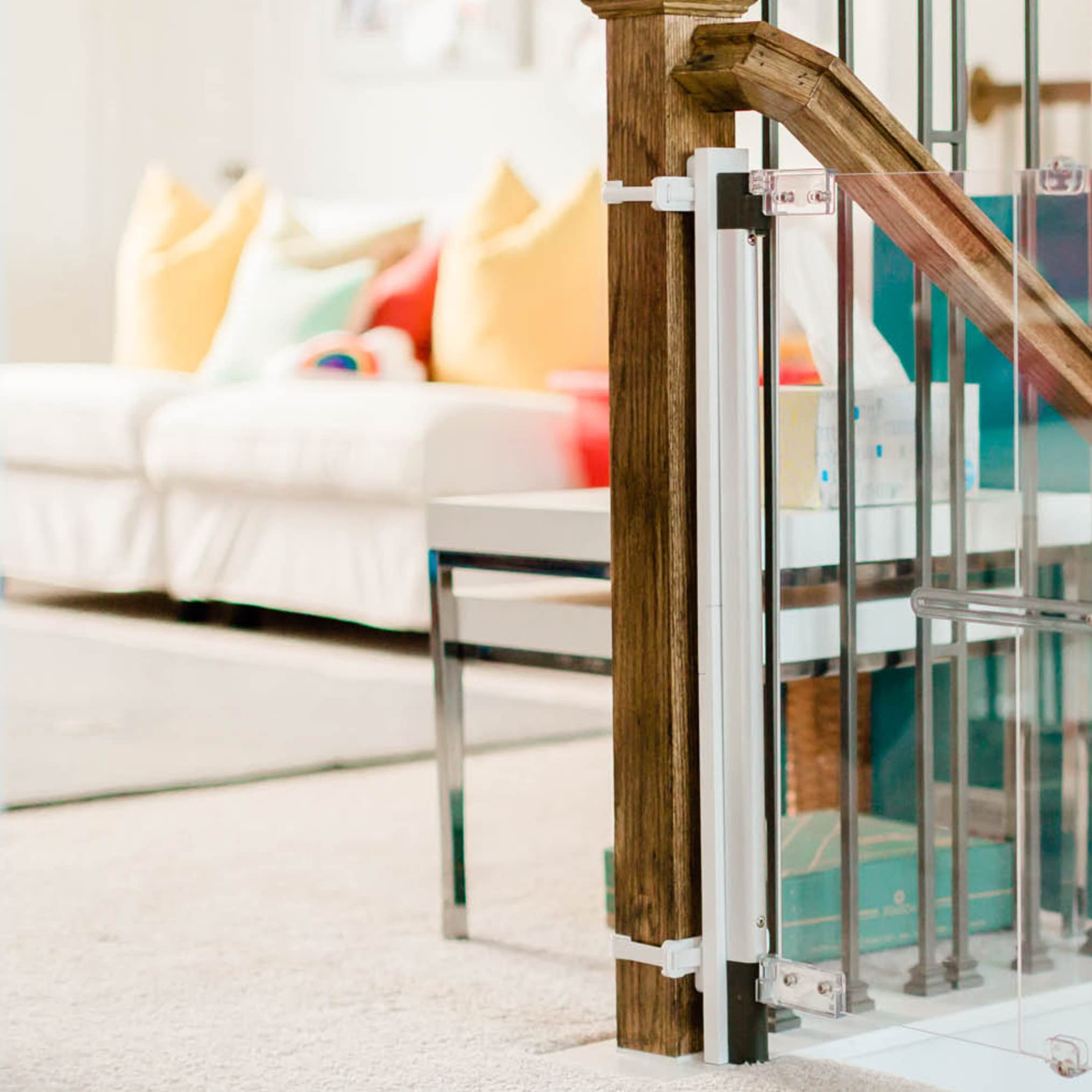 Qdos Safety Universal Stair Mounting Adapter for All Baby Gates | White ...