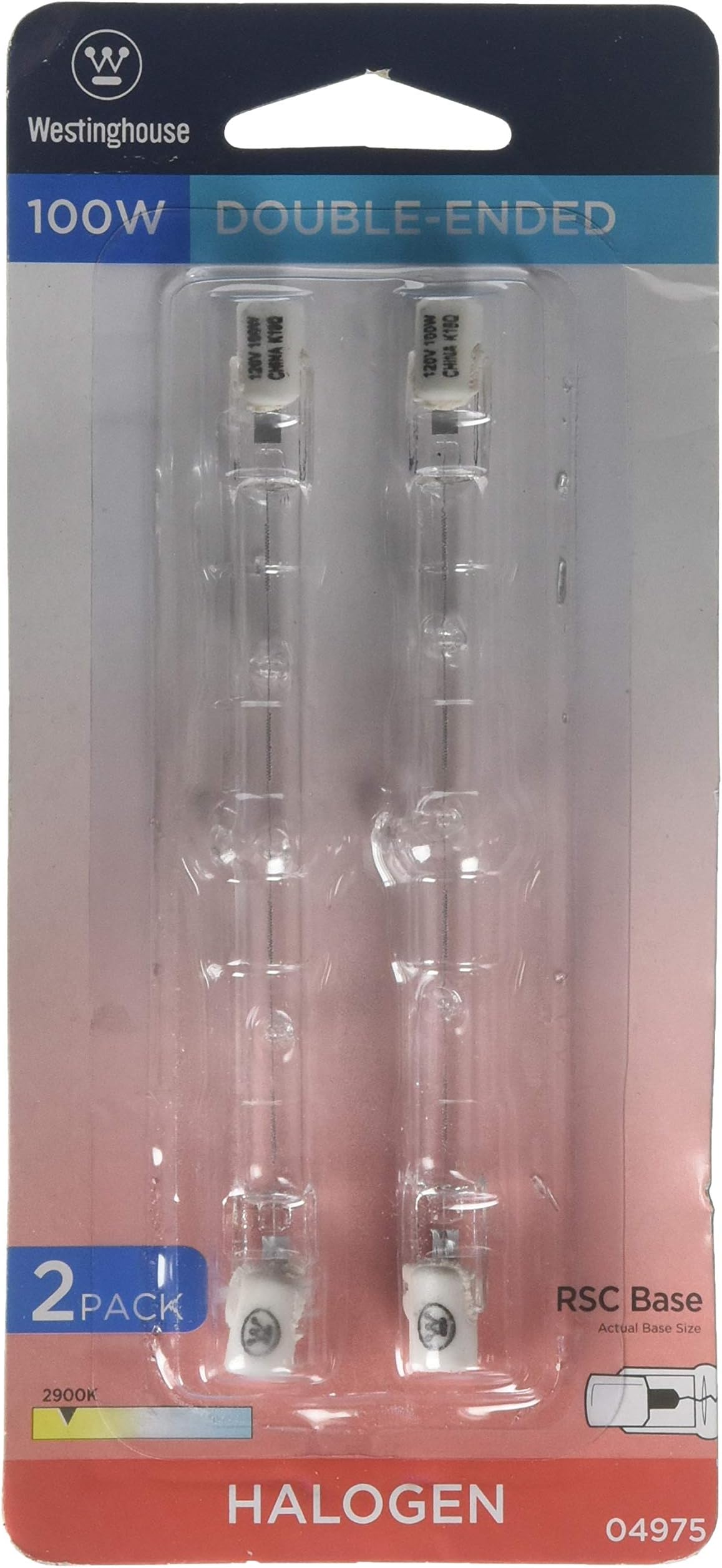 FEIT Electric 100-Watt (120V) Halogen T3 Double-Ended R7S Dimmable ...