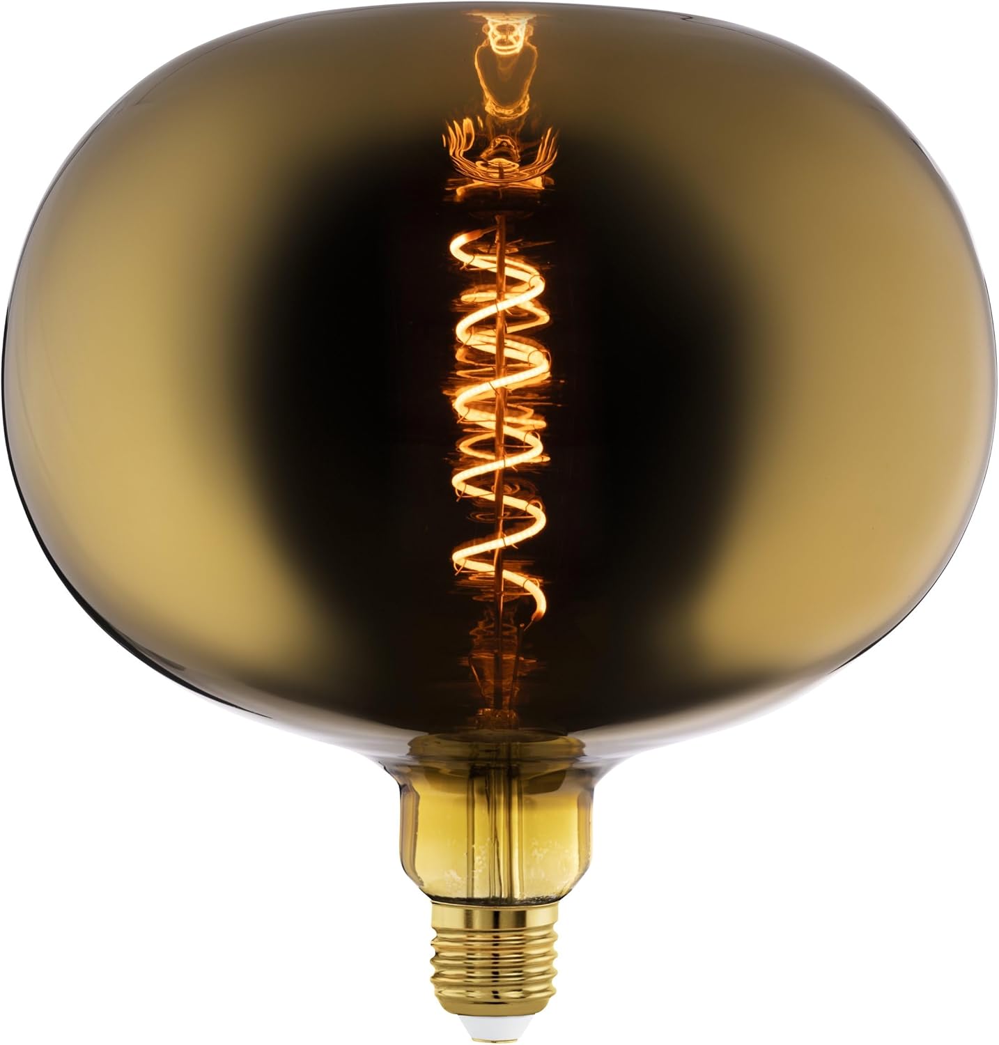 Eglo Dimmable E27 LED Big Size, apple shape, vintage spiral filament ...