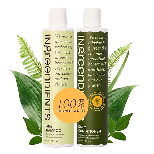 Amazon.com : Ingreendients Non Toxic Vegan Shampoo and Conditioner with ...