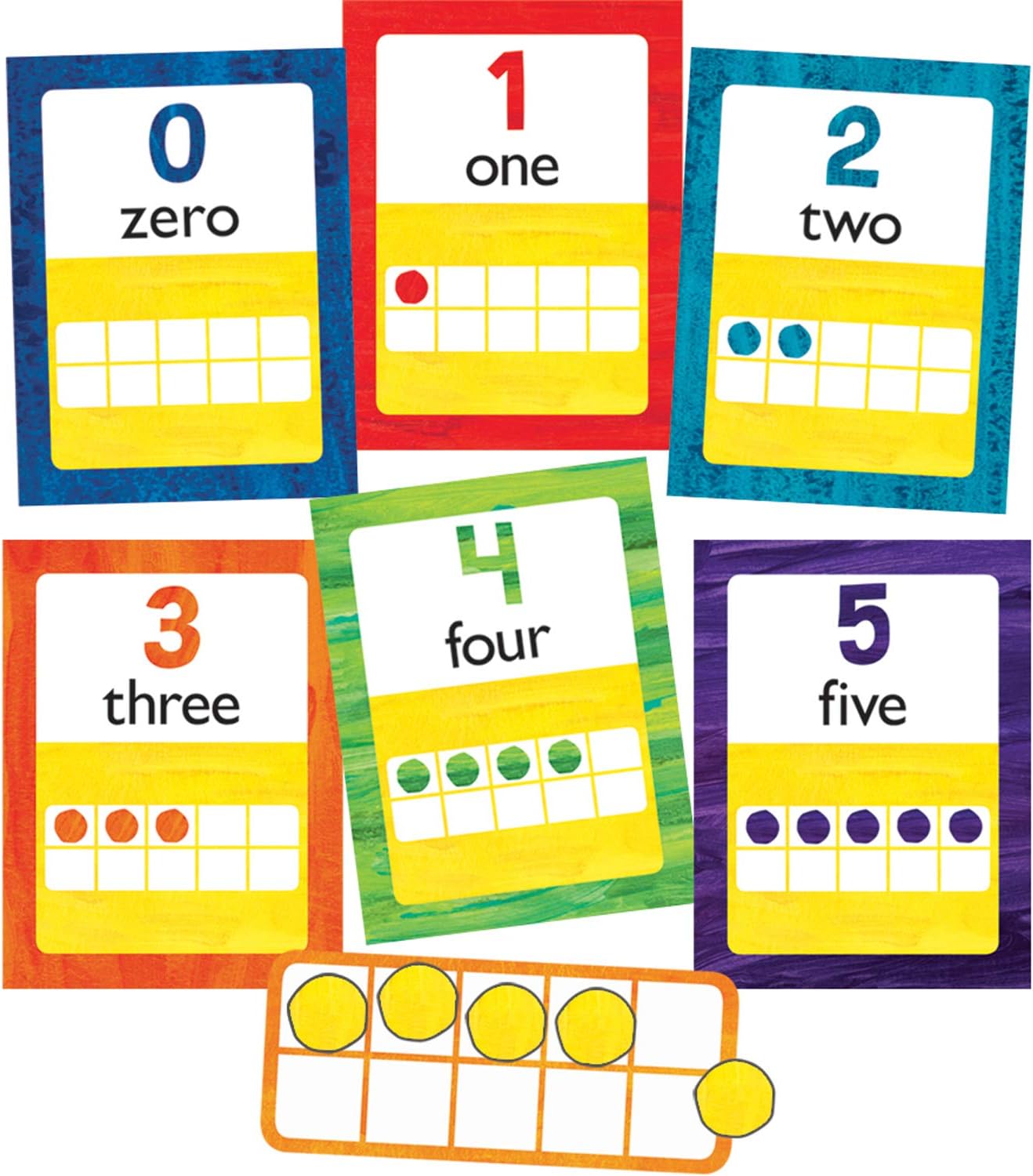 World of Eric Carle™ Numbers 0-20 Bulletin Board Set : Carson Dellosa ...