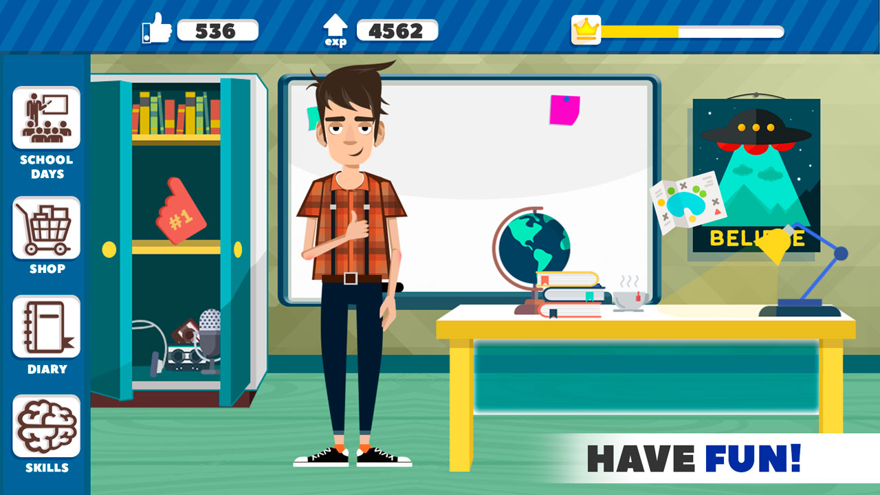 School Boys Student Simulator: High School Life | School Tycoon Pupil ...