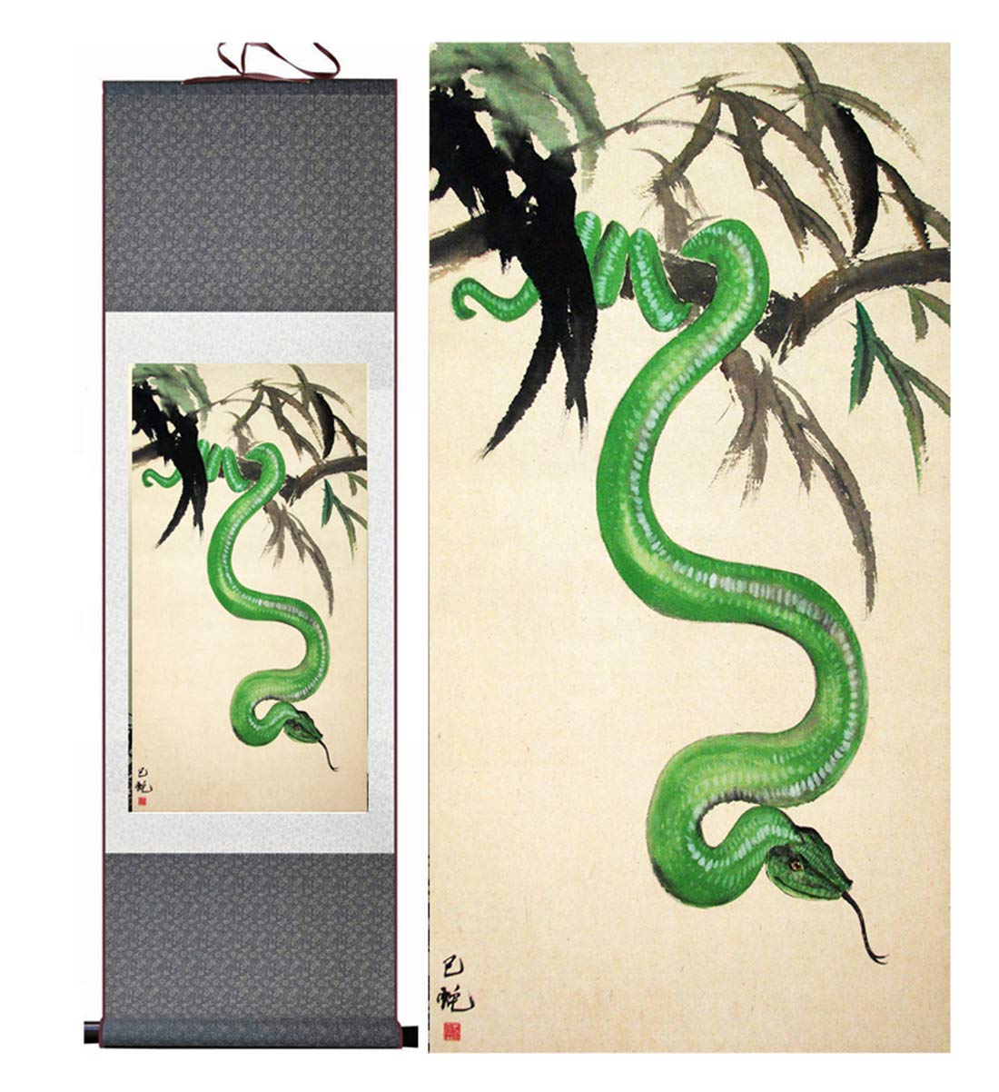 Chinese Art Snake