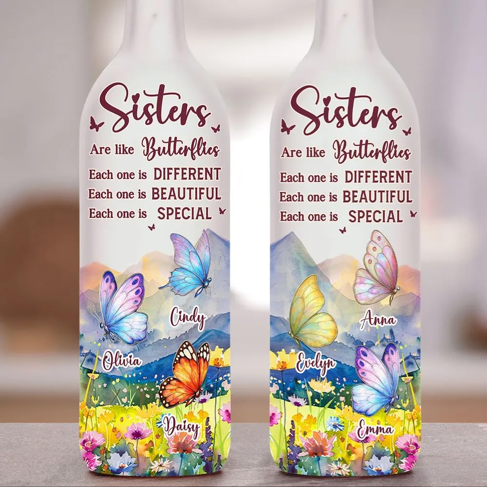 Amazon.com: Sisters Are Like Butterflies Each One Is Different Each One ...