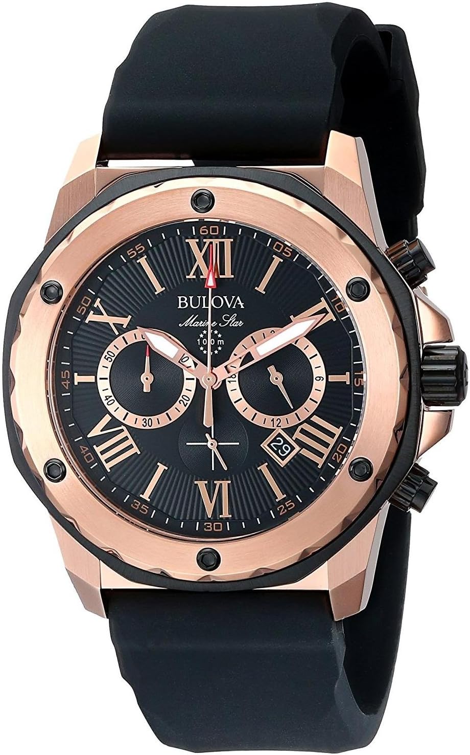 Bulova Marine Star Series A Reloj de cuarzo cronógrafo de acero ...