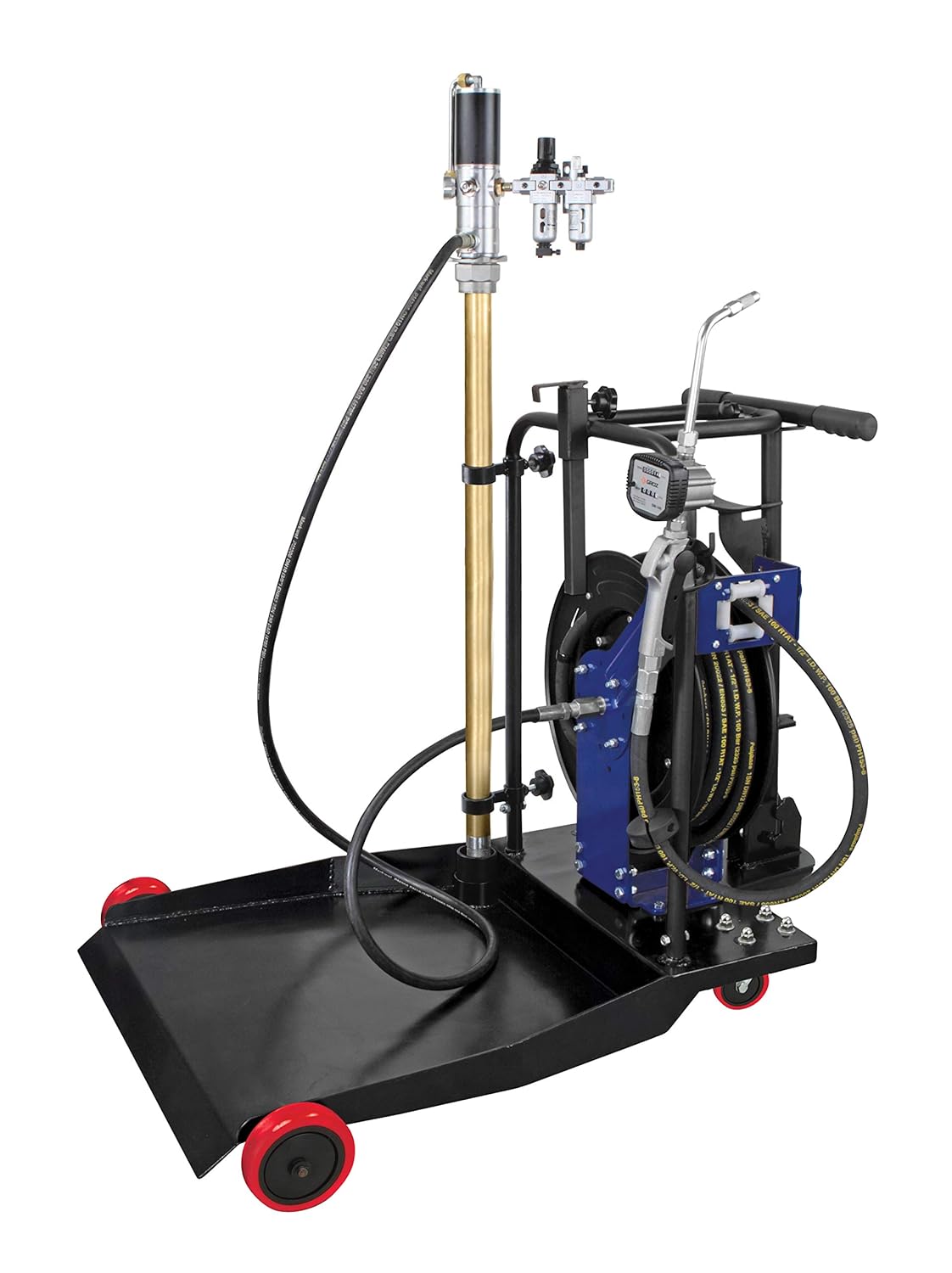 Amazon.com: Groz 45836 Trolly Mounted Air Operated 5:1 Oil Pump Kit, 1/ ...