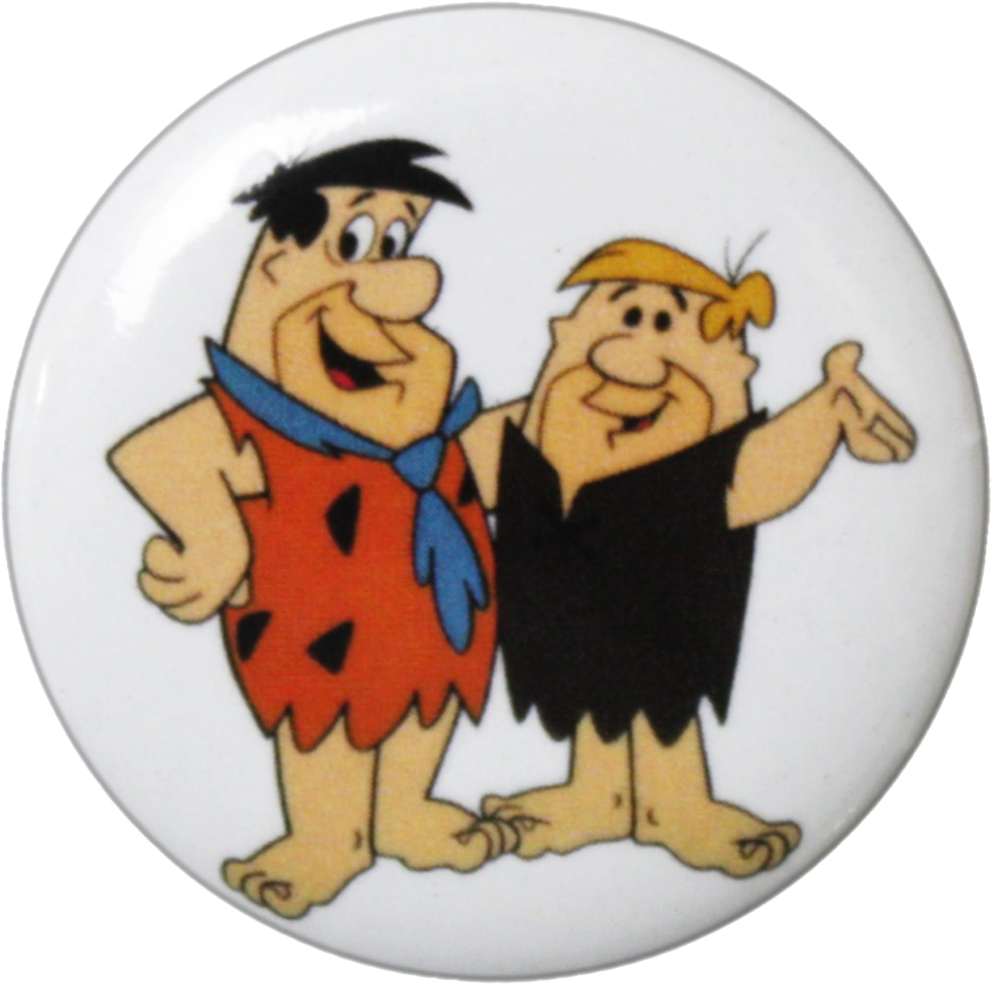 Amazon.com: The Flintstones - Fred Flintstone And Barney Rubble - 1.25 ...