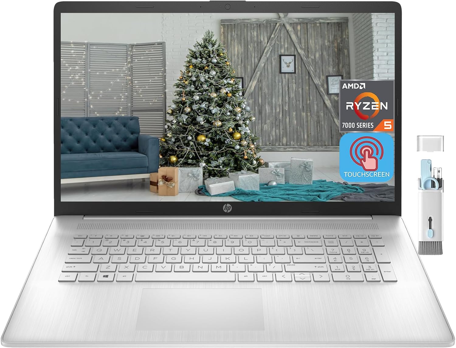 HP Pavilion 27-inch QHD IPS LED Monitor with FreeSync, VESA Mount, 100% ...