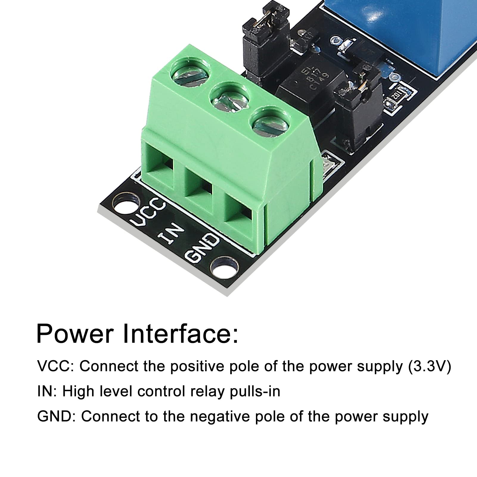 Snapklik.com : 12Pcs 1 Channel Optocoupler Relay High Level Driver Module Optocoupler Relay ...