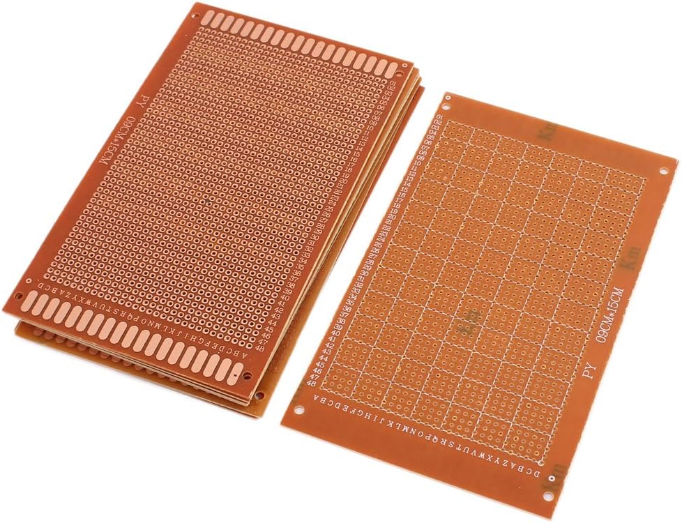 Amazon.com: Aexit 8 Pcs Prototyping Boards Single Side FR-4 Copper ...