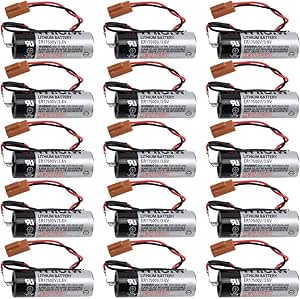 Amazon.com: 「15 Pack」ER17500V/3.6V, ER17500V Battery for Toshiba ...
