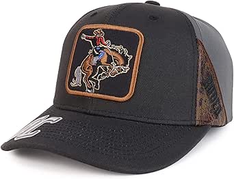 Trendy Apparel Shop Rodeo Embroidered Curved Bill Laser Punching Back ...