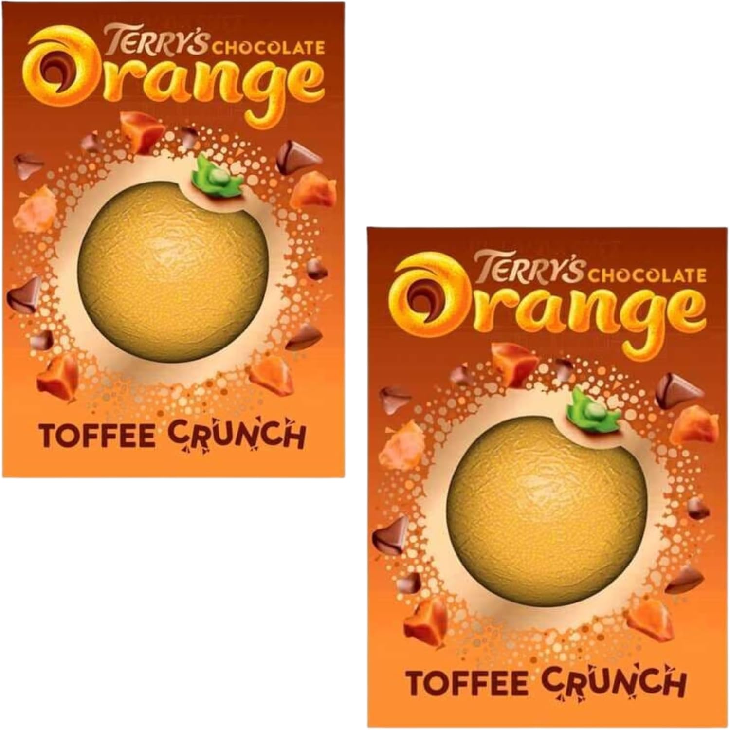 Chocolate Orange Toffee Crunch Bundle - 2x Terrys Chocolate Orange ...
