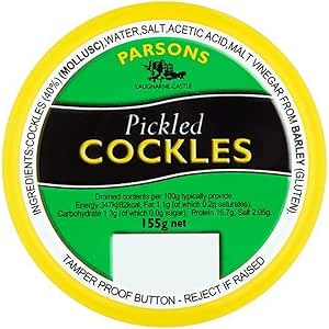 Parsons Welsh Pickled Cockles, 155g : Amazon.co.uk: Grocery