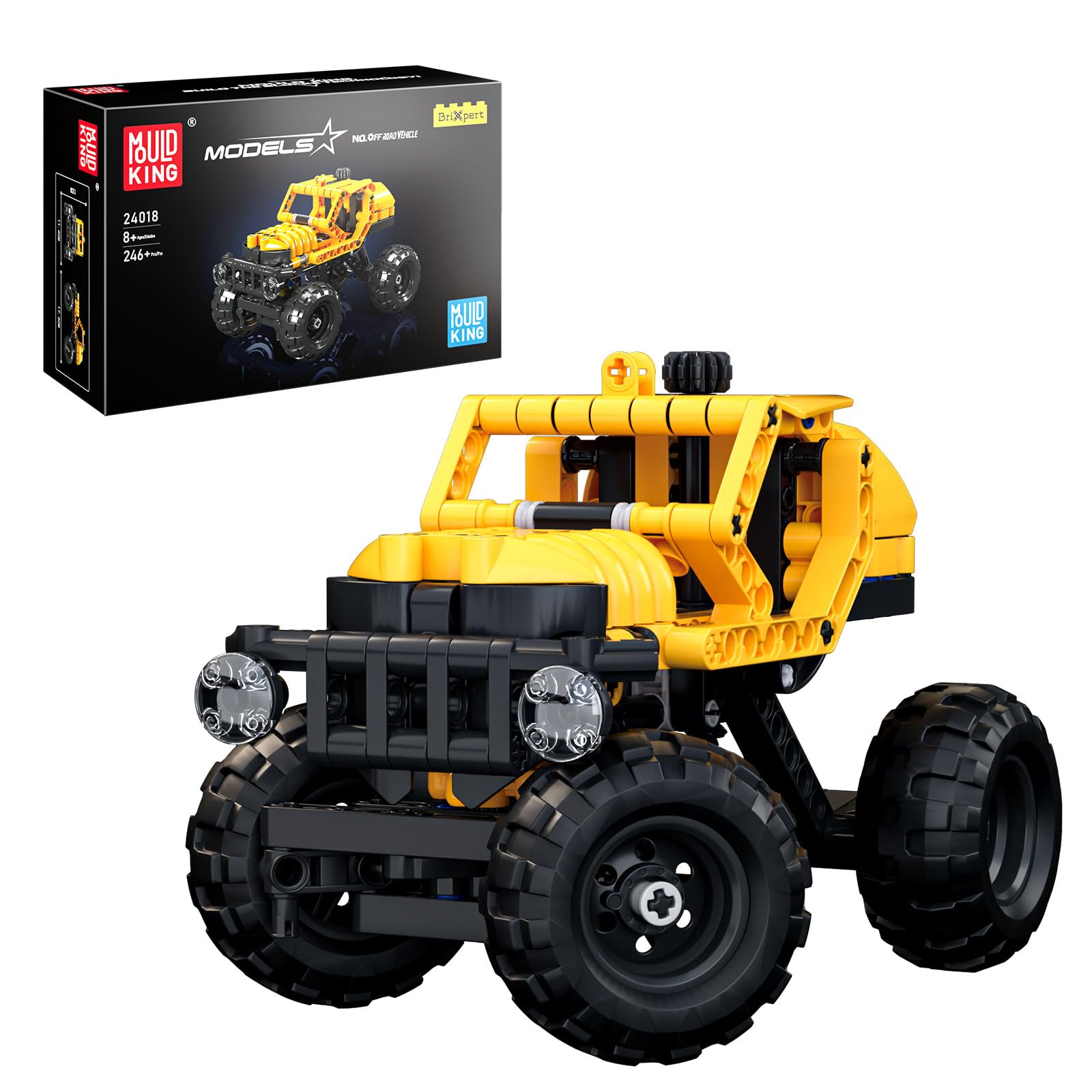 Amazon.com: Mould King Mini Car Off-Road Car Models Building Toys ...