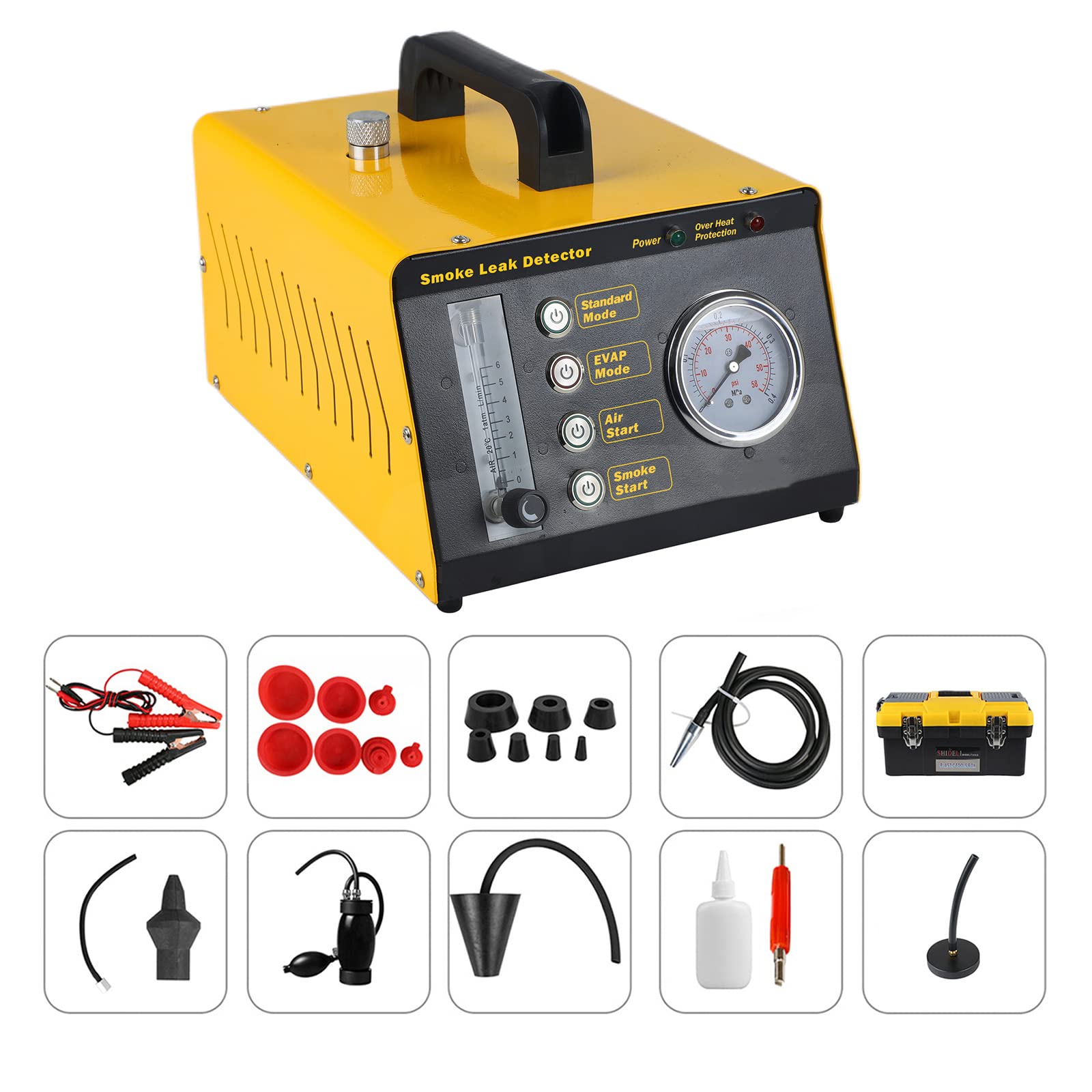 Buy Smoke leakage Tester 4 IN 1 Car Conduit PIPE System Leak Detection ...