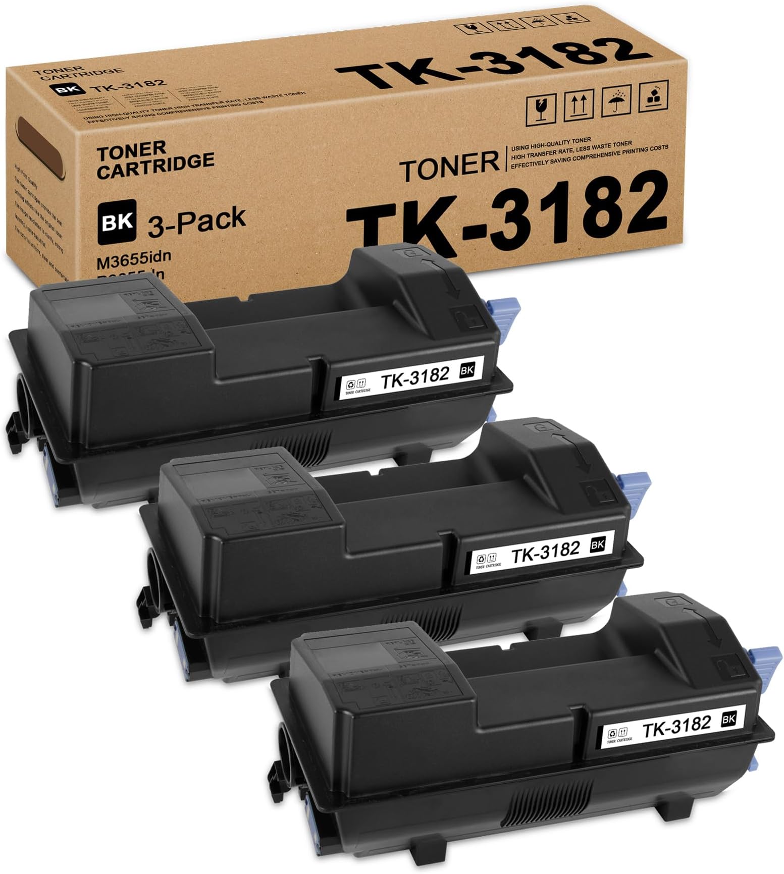 Amazon.com: TRICARI TK3182 TK-3182 Toner Cartridge Replacement for ...