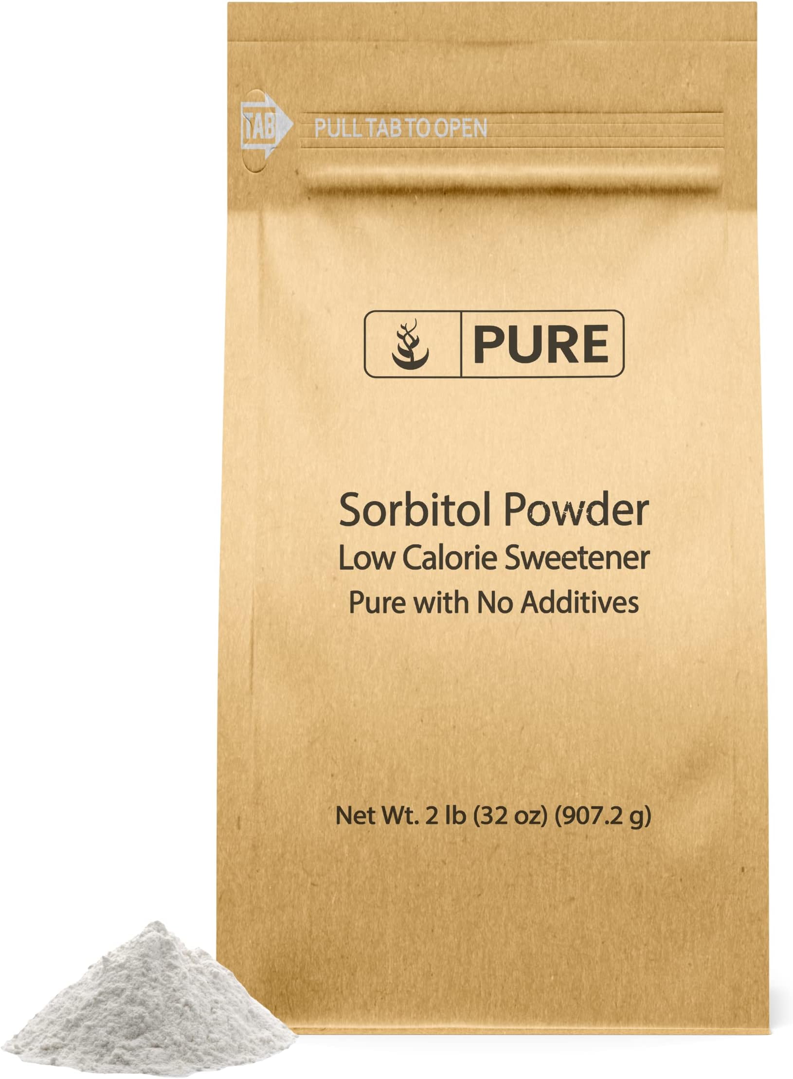 Amazon.com: Pure Original Ingredients Sorbitol Powder (2 lb) Low ...