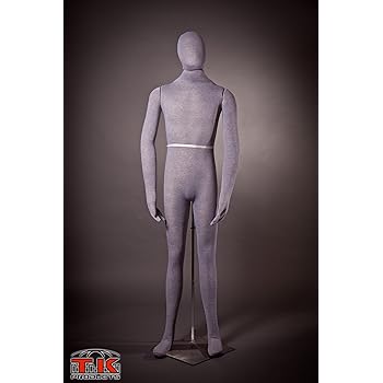 Amazon.com: Male Mannequin, Flexible Posable Bendable Full-Size Soft ...