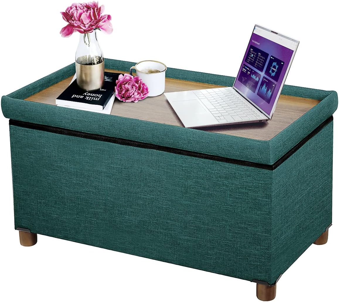 Amazon.com: Otto & Ben 45" Storage Ottoman with SMART LIFT Top ...