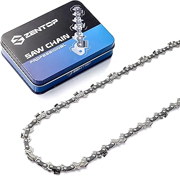 Amazon.com: ZENTOP Carbide Chainsaw Chain 14 Inch, 043" Gauge, 3/8" LP ...
