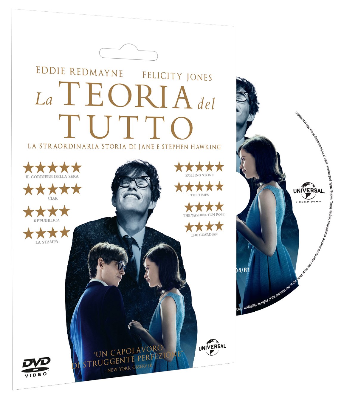 La Teoria del Tutto (Pocket Edition) (DVD): Amazon.it: Eddie Redmayne ...