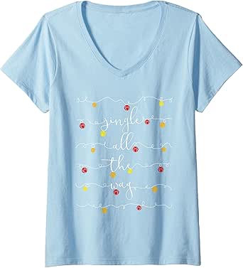 Amazon.com: Women's Jingle Bells Jingle All The Way Sleigh Bells ...