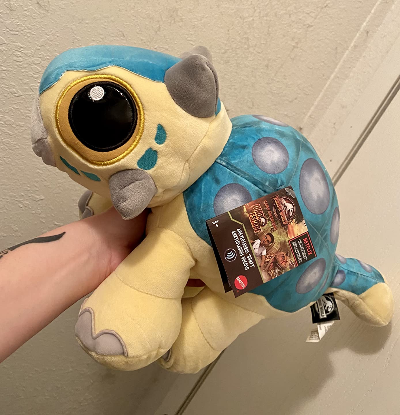 $4/mo - Finance Jurassic World Feature Plush Ankylosaurus Bumpy Baby ...