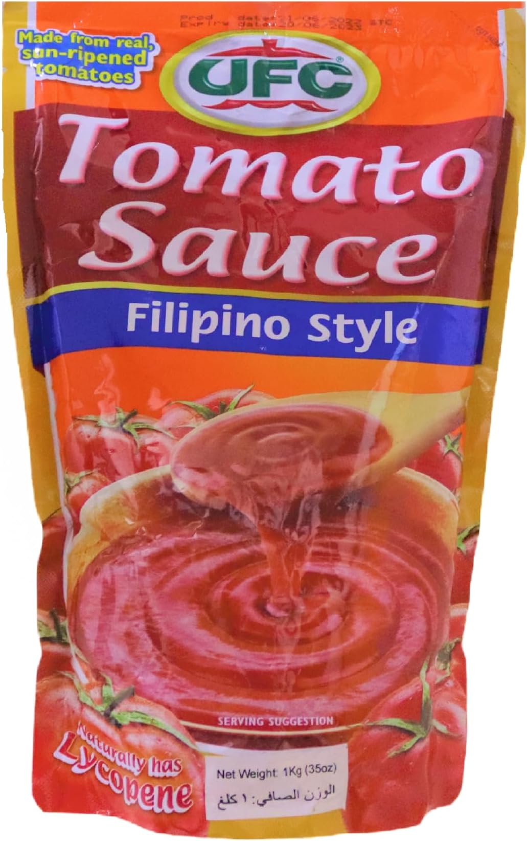 Amazon.com : UFC Spaghetti Sauce, Sweet Filipino Blend, 500g pouch ...