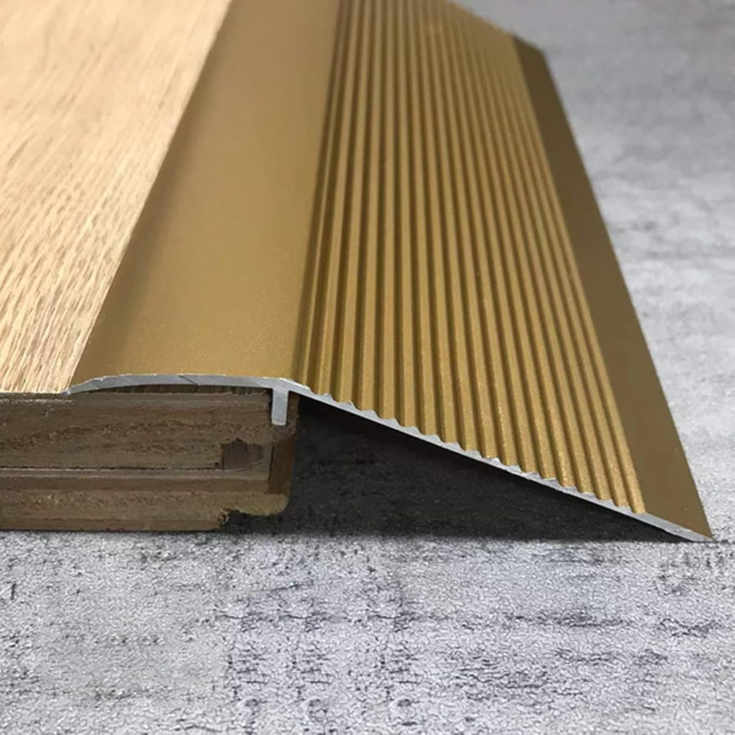 Threshold Strip Metal Floor Transition Strip, 10cm Wide Anti Skid ...