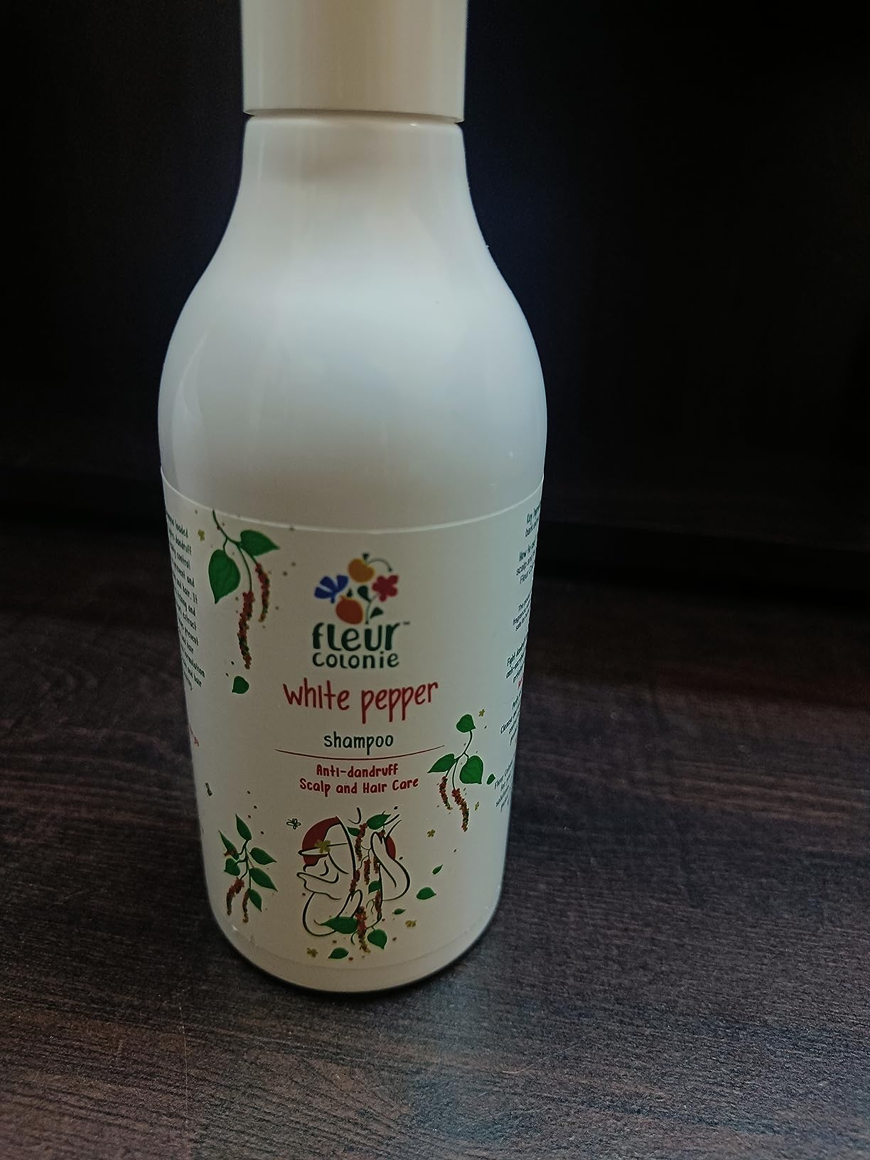 Buy Fleur Colonie White Pepper Anti Dandruff Shampoo with Inga Bark ...