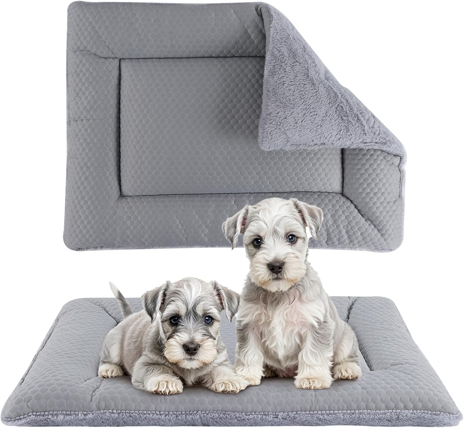 Amazon.com : Vetasac Dog Bed Mat, Crate Pad Reversible,Soft Kennel Pad ...
