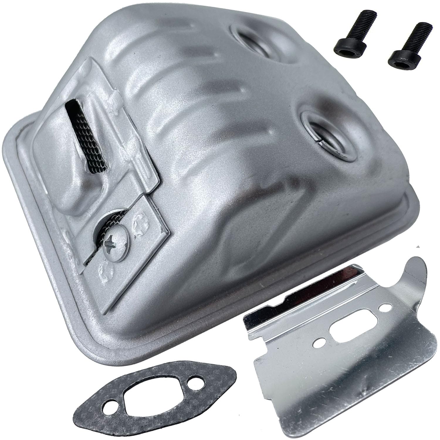 Amazon.com: Chainsaw Exhaust Muffler Heat Deflector for Husqvarna 435 ...