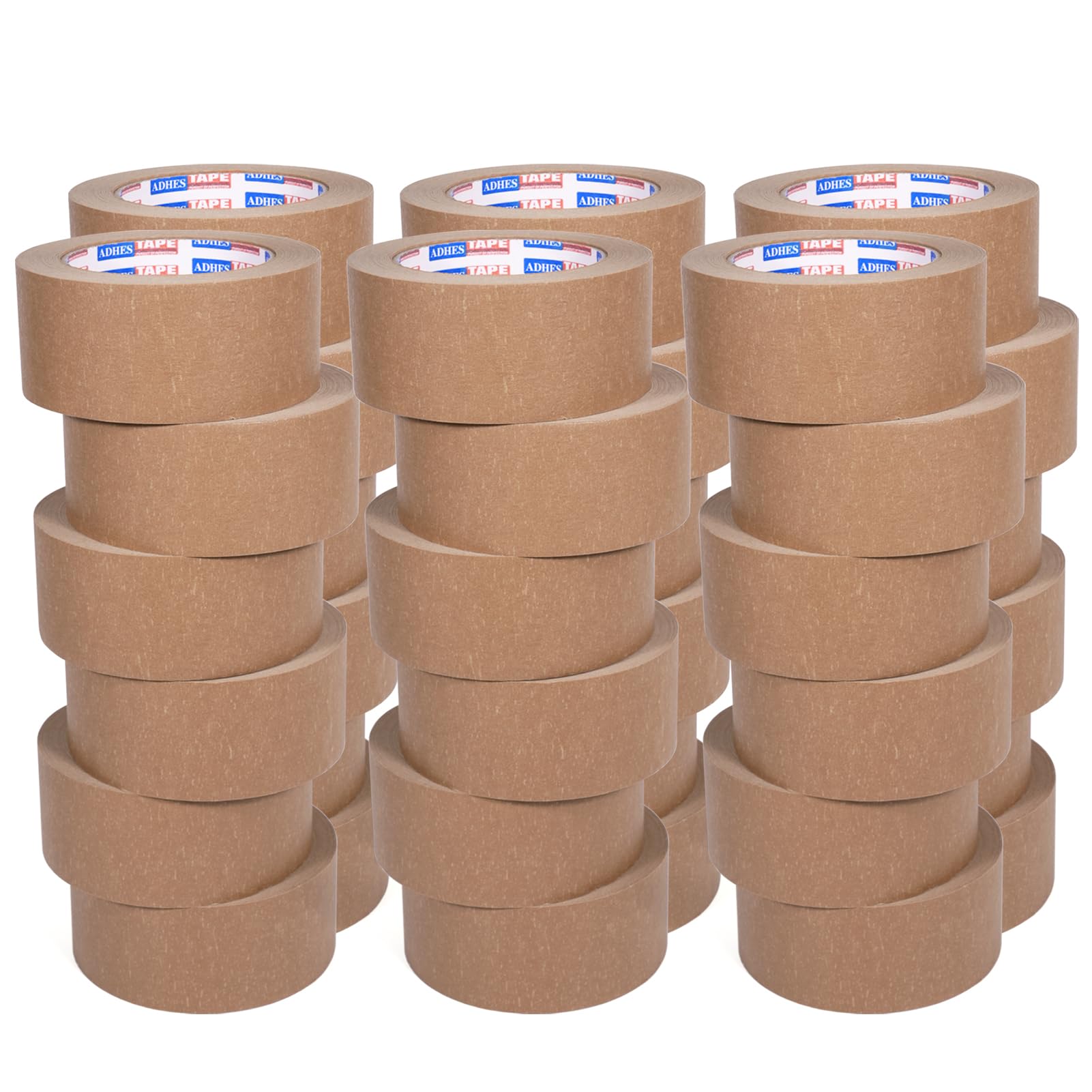Carton Sealing Tapes 36Rolls Eco-Friendly Kraft Paper Tape 2Inch X ...