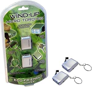 Uni-Com Wind-Up Micro Torches : Amazon.co.uk: DIY & Tools