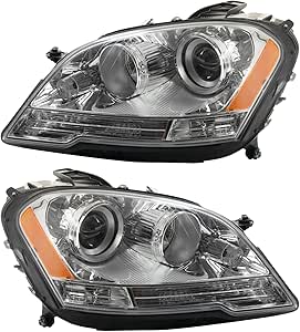 Amazon.com: Headlight Assembly Set Headlights Driver & Passenger Side ...