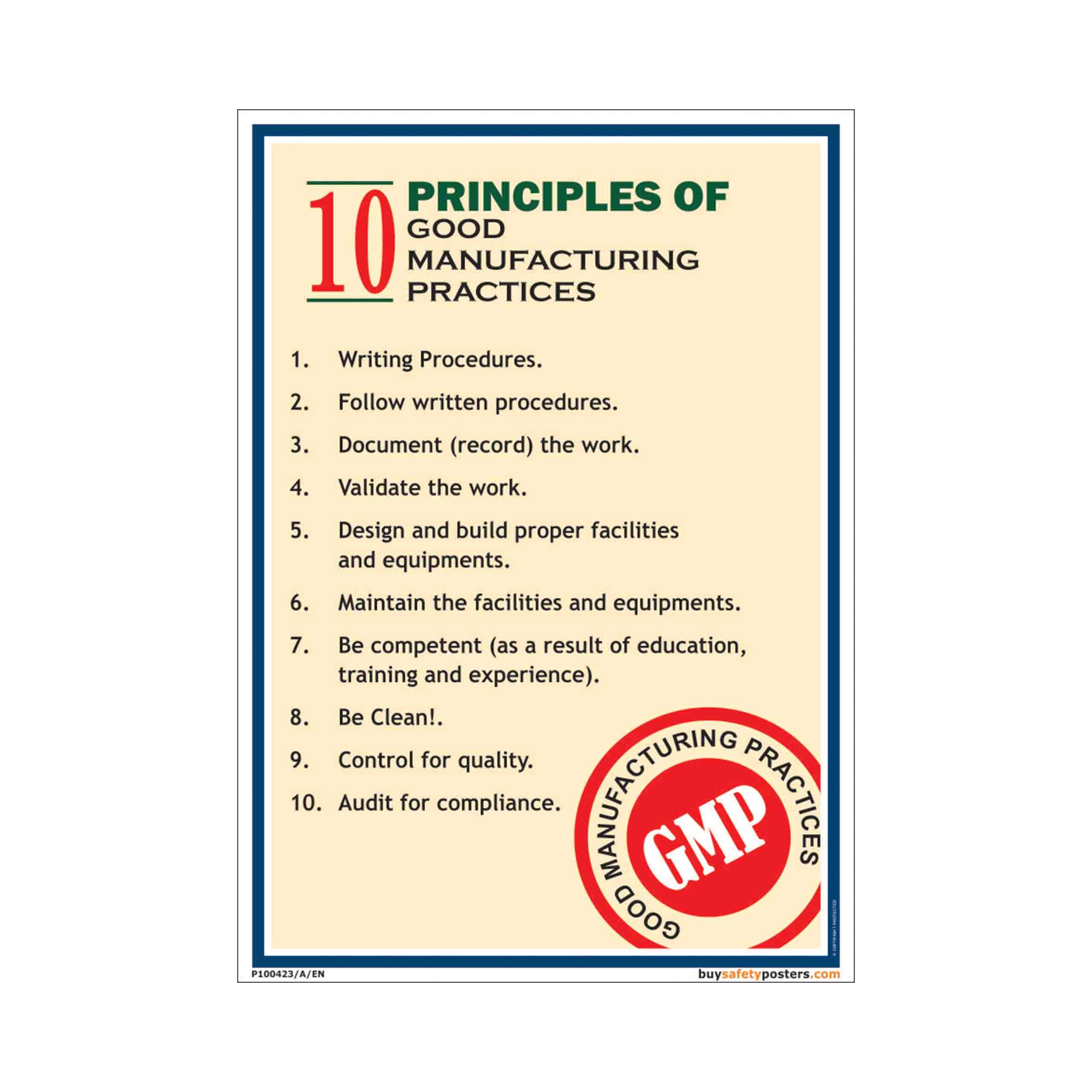 Safety Slogan Posters Gmp Improve Your Organization By Installing