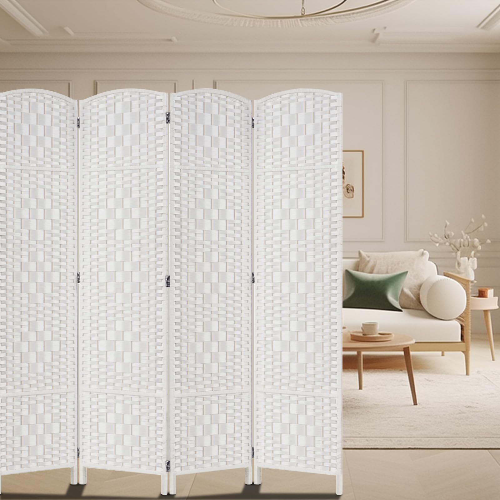 Snapklik.com : Room Divider, 6 Ft Tall Room Dividers And Folding ...
